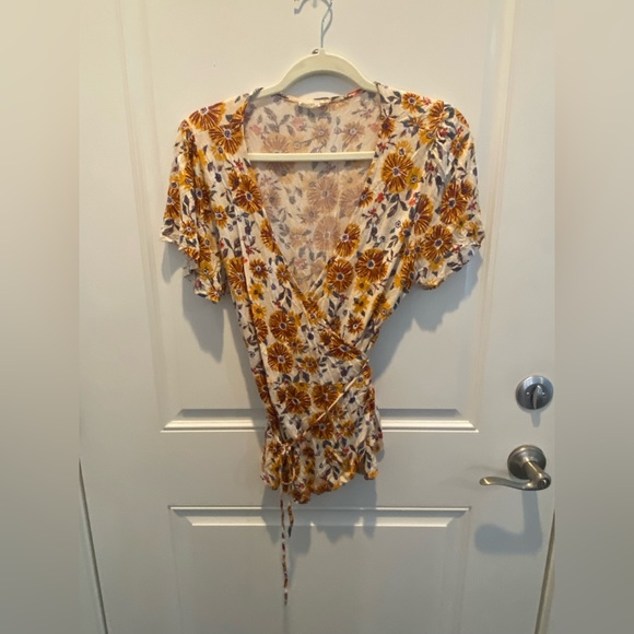 Sophie Rue | Tops | Sophie Rue Floral Wrap Top | Poshmark